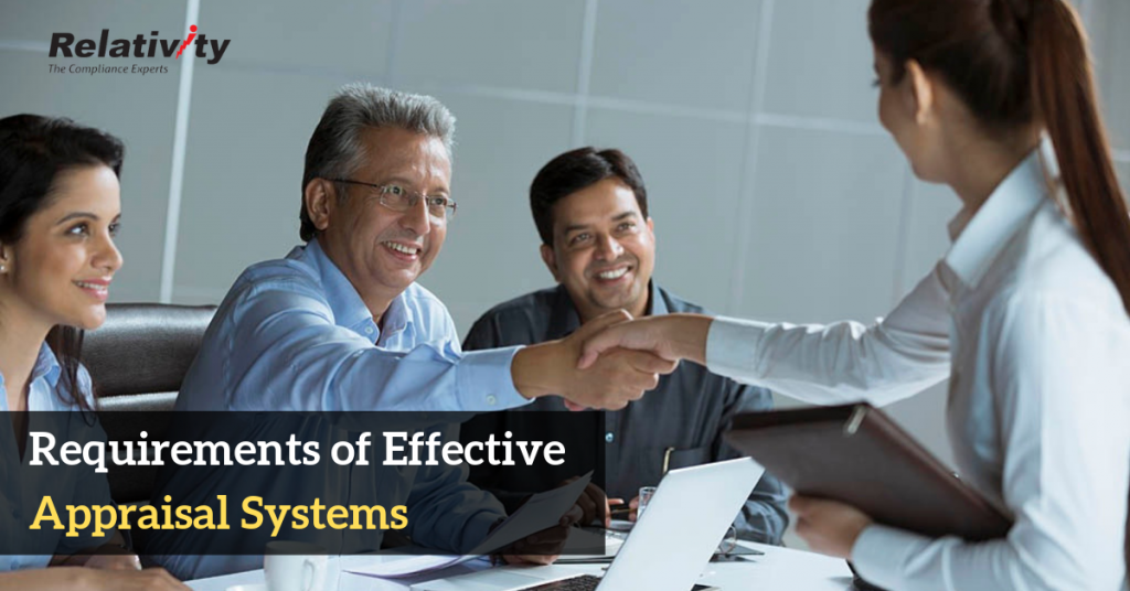 Requirements of Effective Appraisal Systems before processing a New ...